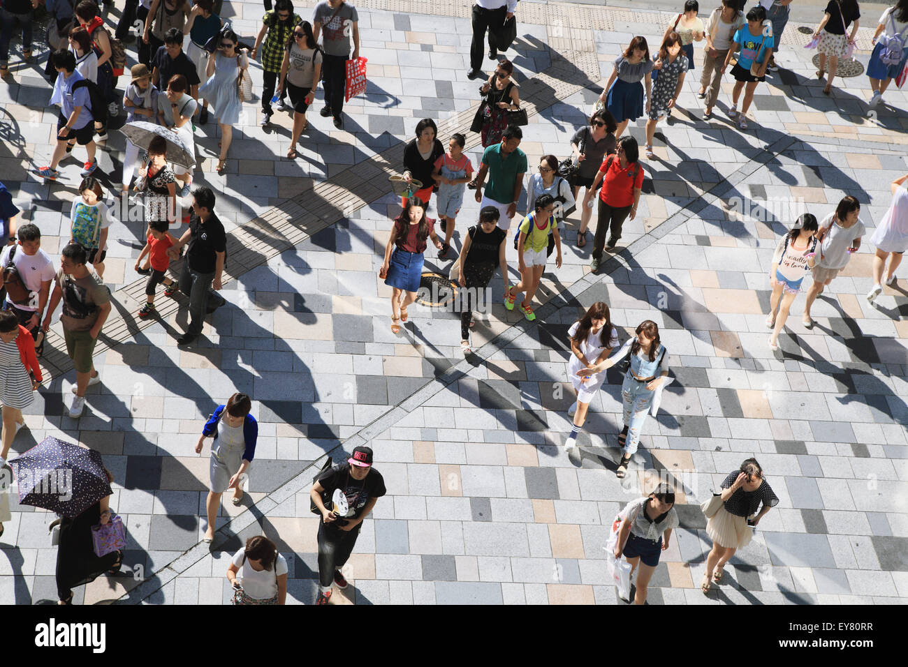 View Of People From Above
