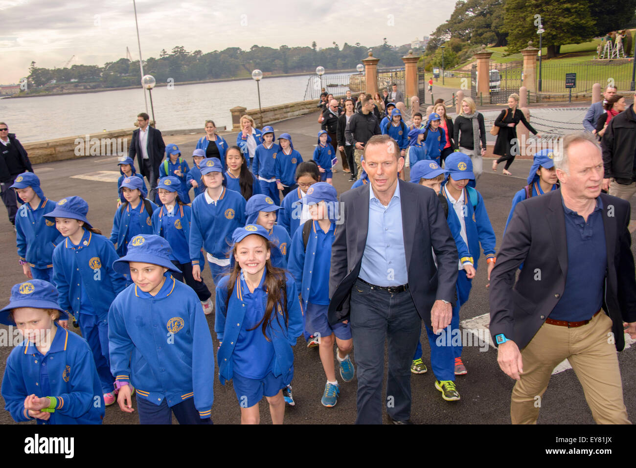 Sydney, Austrlia. 24th July, 2015. Prime Minister Tony Abbott pictured ...