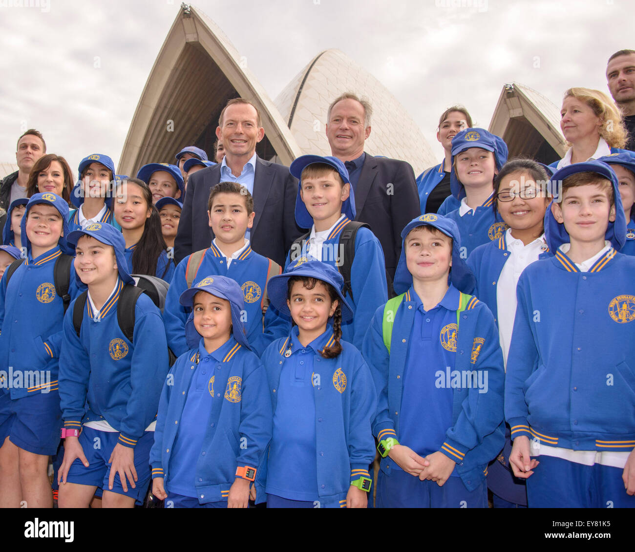 Sydney, Austrlia. 24th July, 2015. Prime Minister Tony Abbott pictured ...