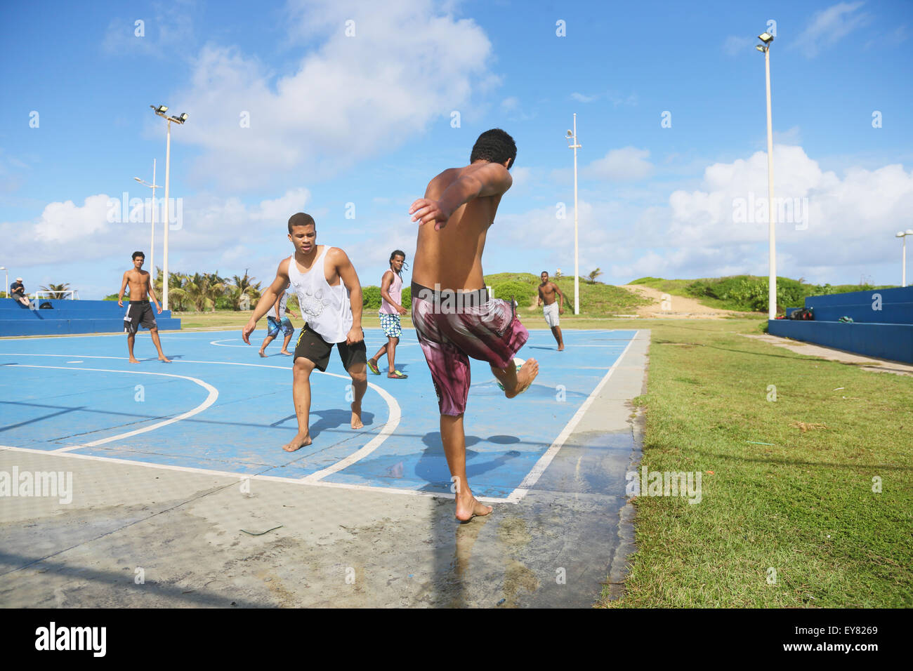 People playing Futsal, Brazil Stock Photo - Alamy