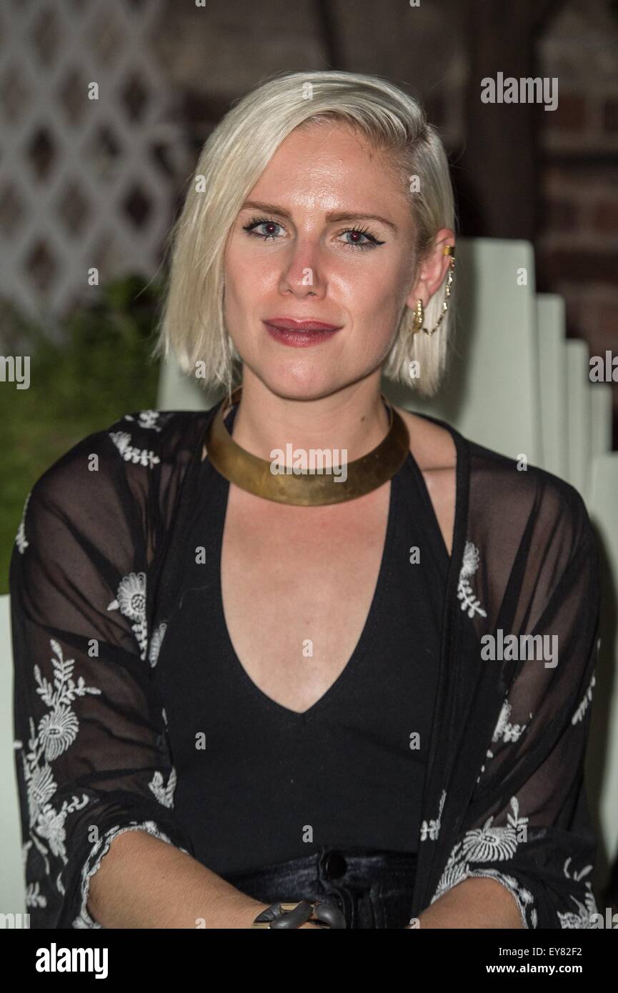 New York, NY, USA. 23rd July, 2015. Grace Webber in attendance for ...