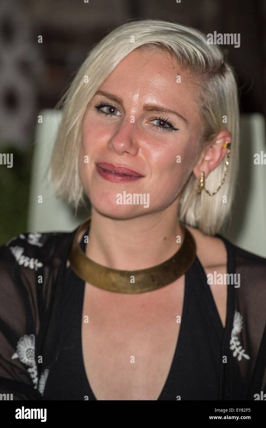 New York, NY, USA. 23rd July, 2015. Grace Webber in attendance for ...