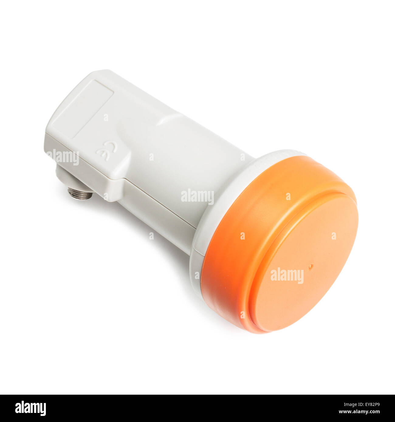 Satellite antenna LNBF Stock Photo - Alamy