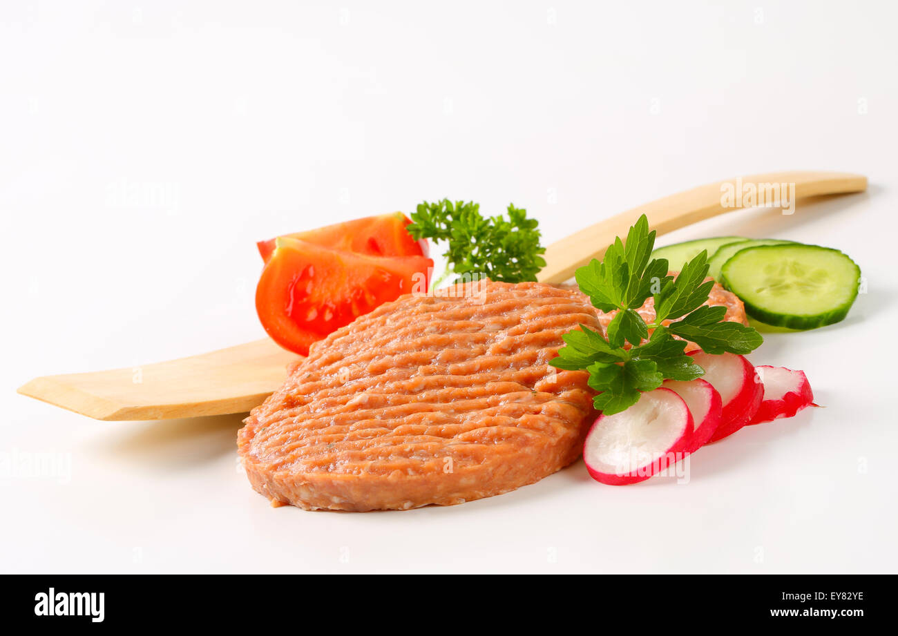 Sliced chicken burger hi-res stock photography and images - Alamy