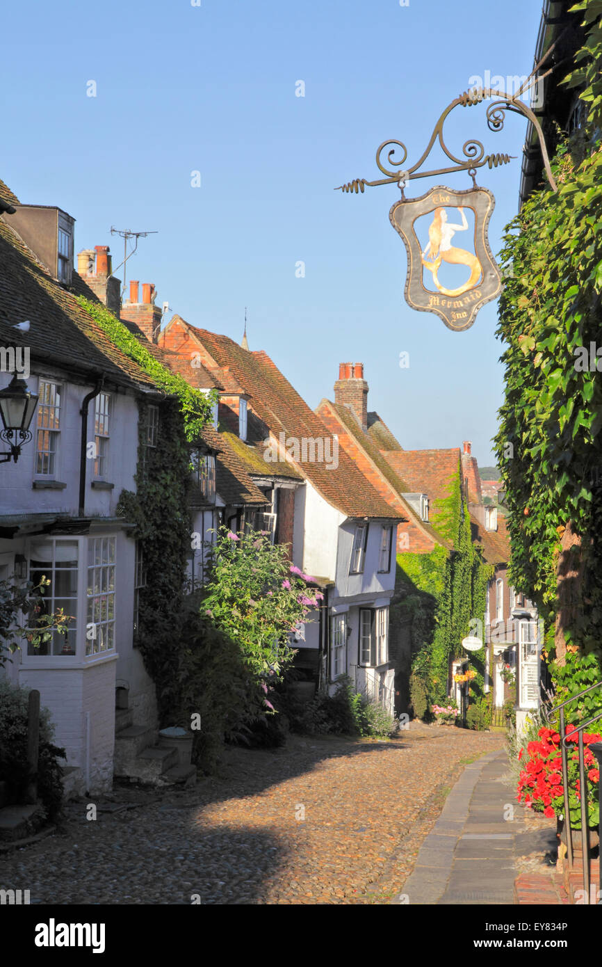 The Mermaid Inn, Mermaid Street, Rye, East Sussex, UK Stock Photo - Alamy