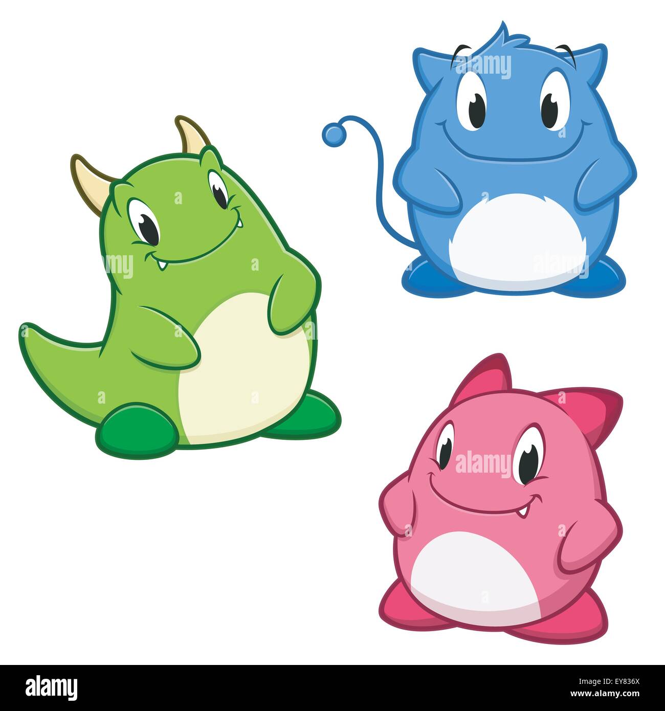 Friendly monsters hi-res stock photography and images - Alamy
