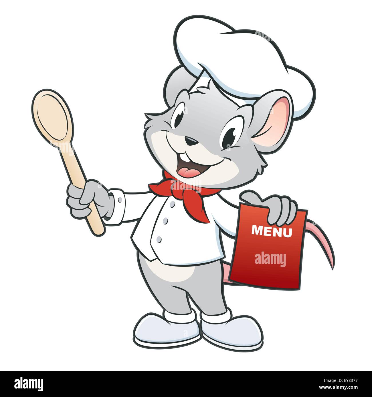 Cartoon rat cook Cut Out Stock Images & Pictures - Alamy