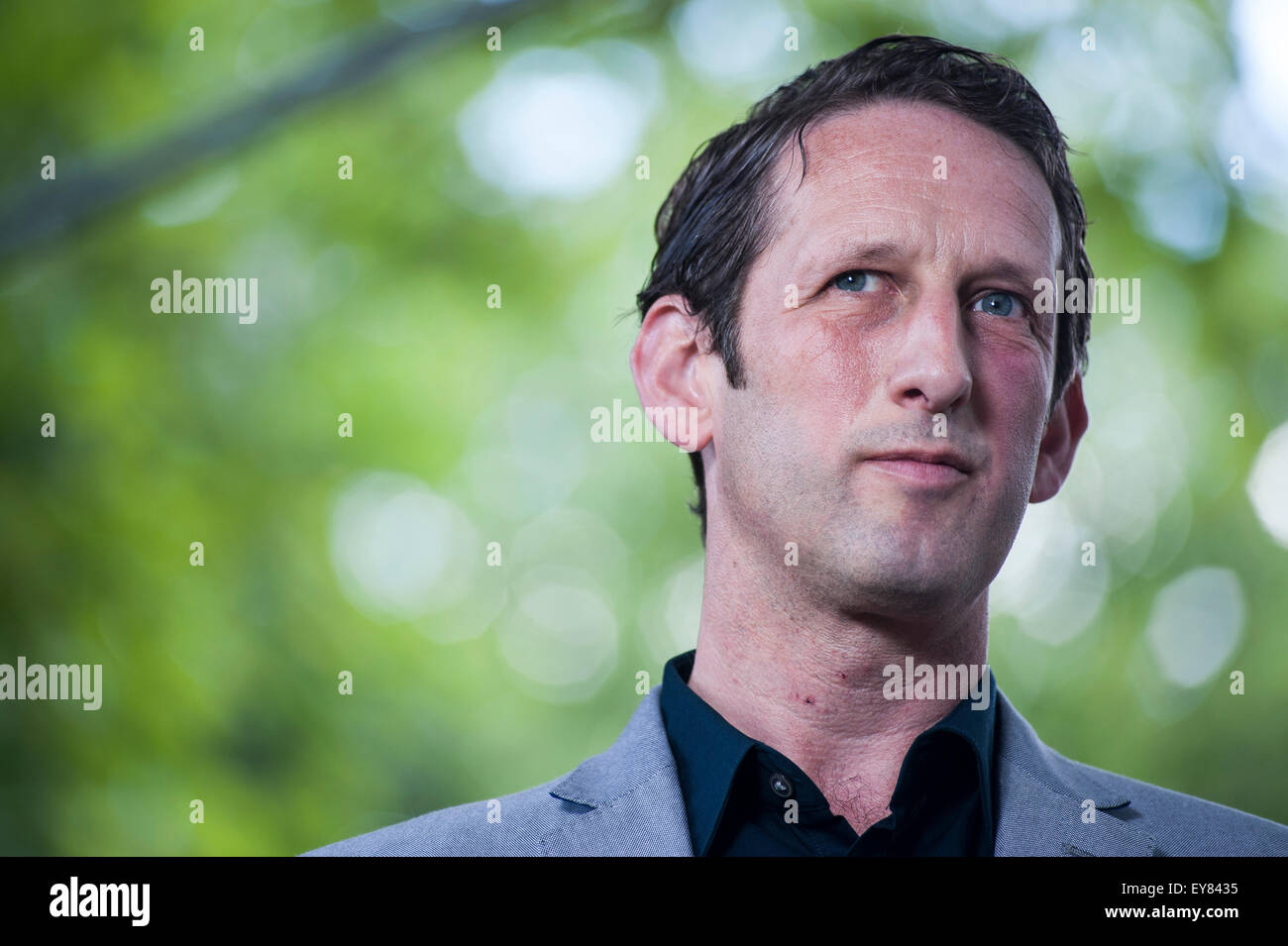 Activist, writer and publisher, Mike Small, appearing at the Edinburgh ...