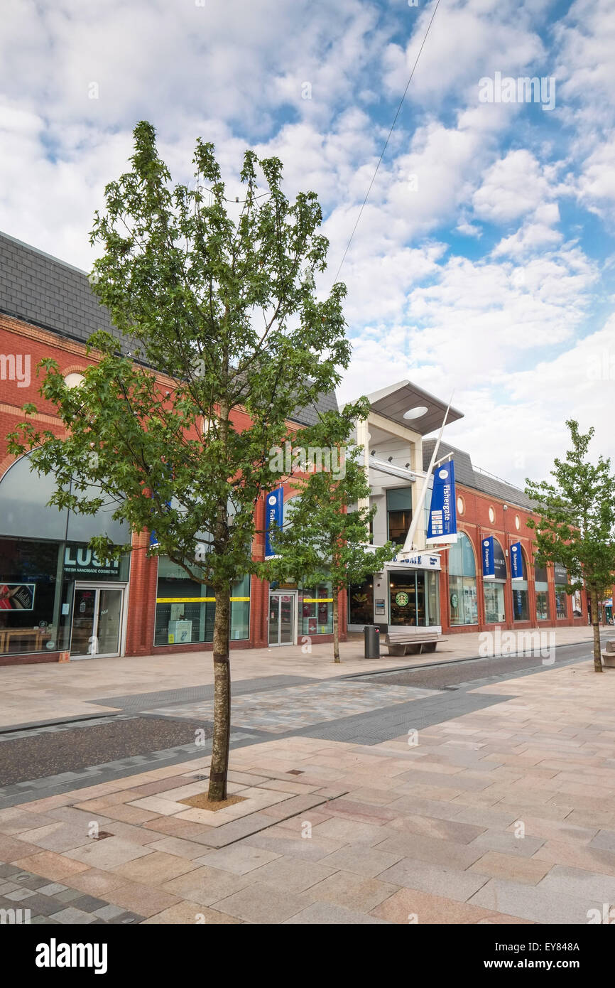 Preston, Lancashire: Fishergate Shopping Centre Stock Photo - Alamy