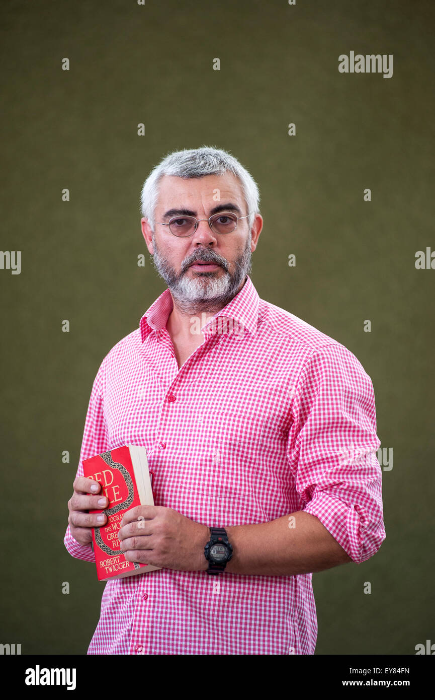 British author, Robert Twigger, appearing at the Edinburgh ...