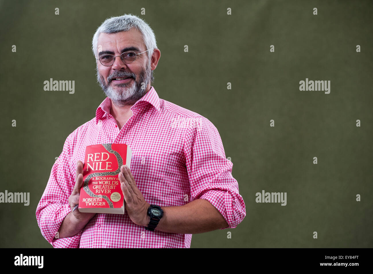 British author, Robert Twigger, appearing at the Edinburgh ...