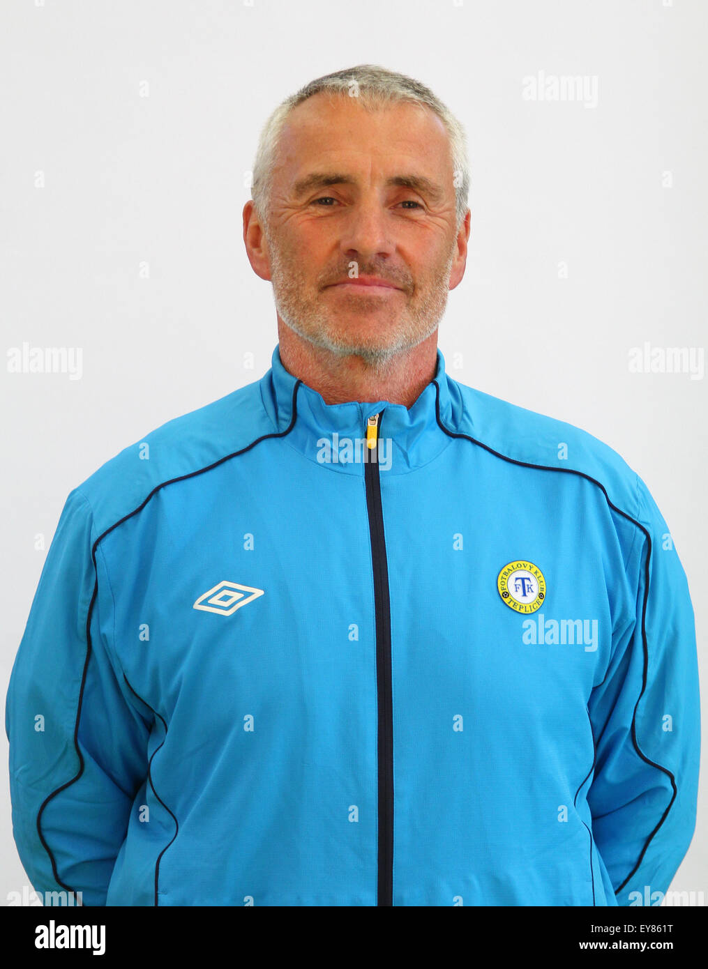 Custodian Jiri Semerad, FK Teplice team, February 11, 2015, Prague ...
