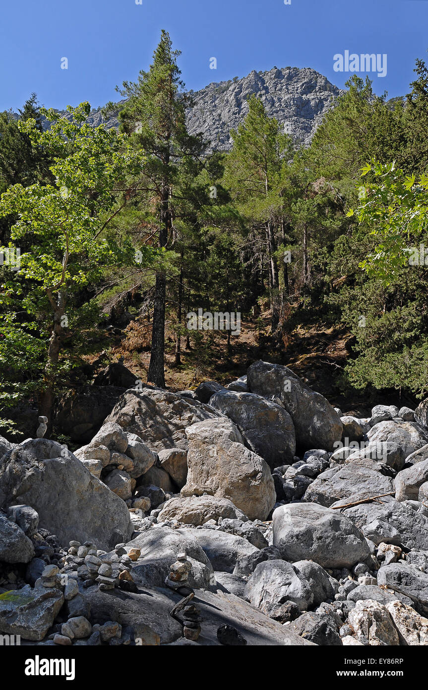 Samaria Gorge National Park, Crete, Greece Stock Photo - Alamy
