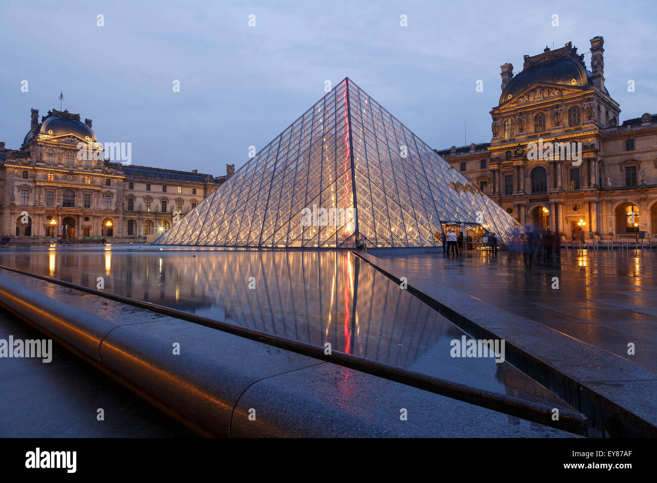 Louvre museum. Paris. France. Europe Stock Photo - Alamy