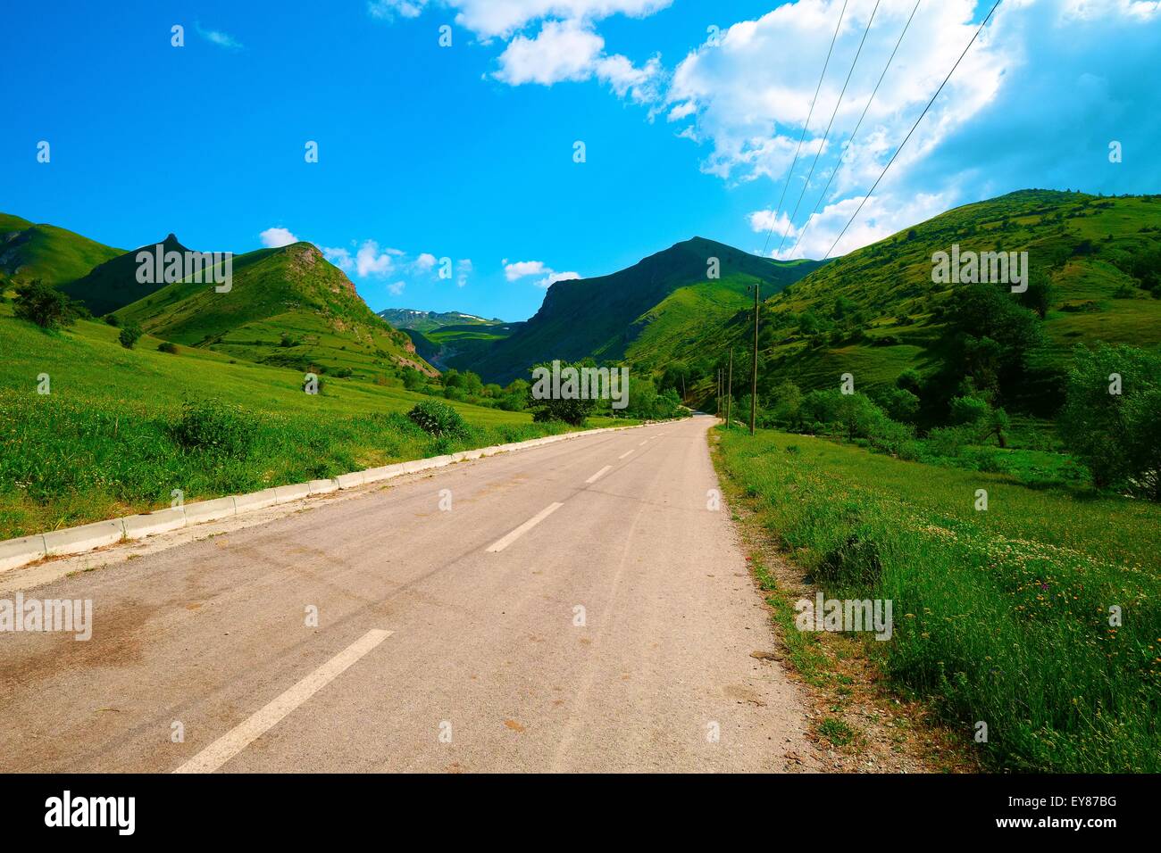 Kosovo road hi-res stock photography and images - Alamy