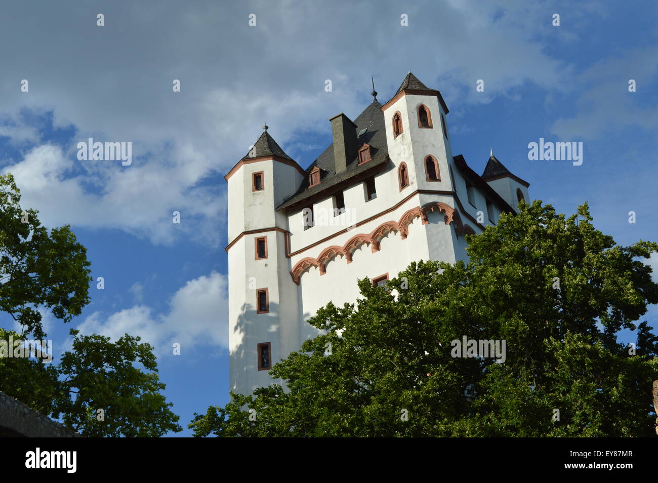 Castle of Eltville Rheingau Germany Stock Photo - Alamy