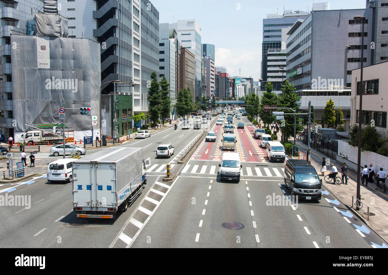 Heavy Traffic at Fudanotsuji crossing ( Dai-Ichi Keihin and route 134 ...