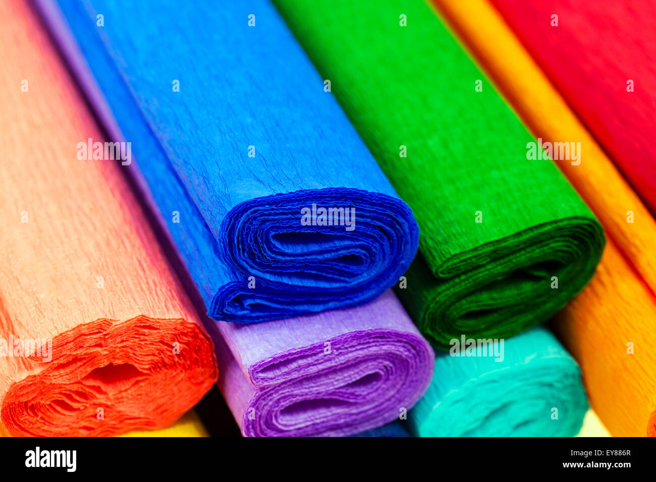 Yellow crepe hi-res stock photography and images - Alamy