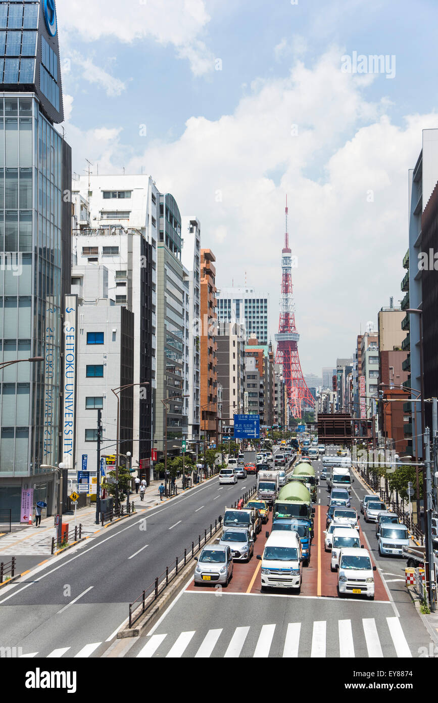 Tokyo tower bike hi-res stock photography and images - Alamy