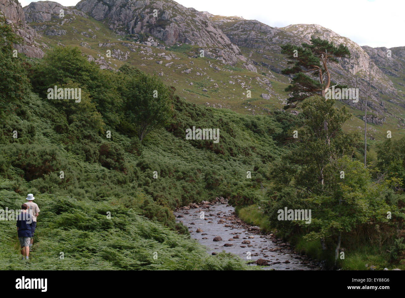 People walking beside a river hi-res stock photography and images - Alamy