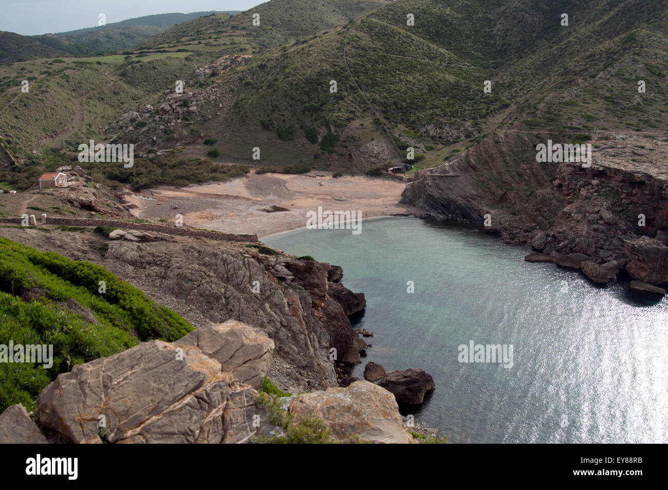 Cala en calderer menorca hi-res stock photography and images - Alamy
