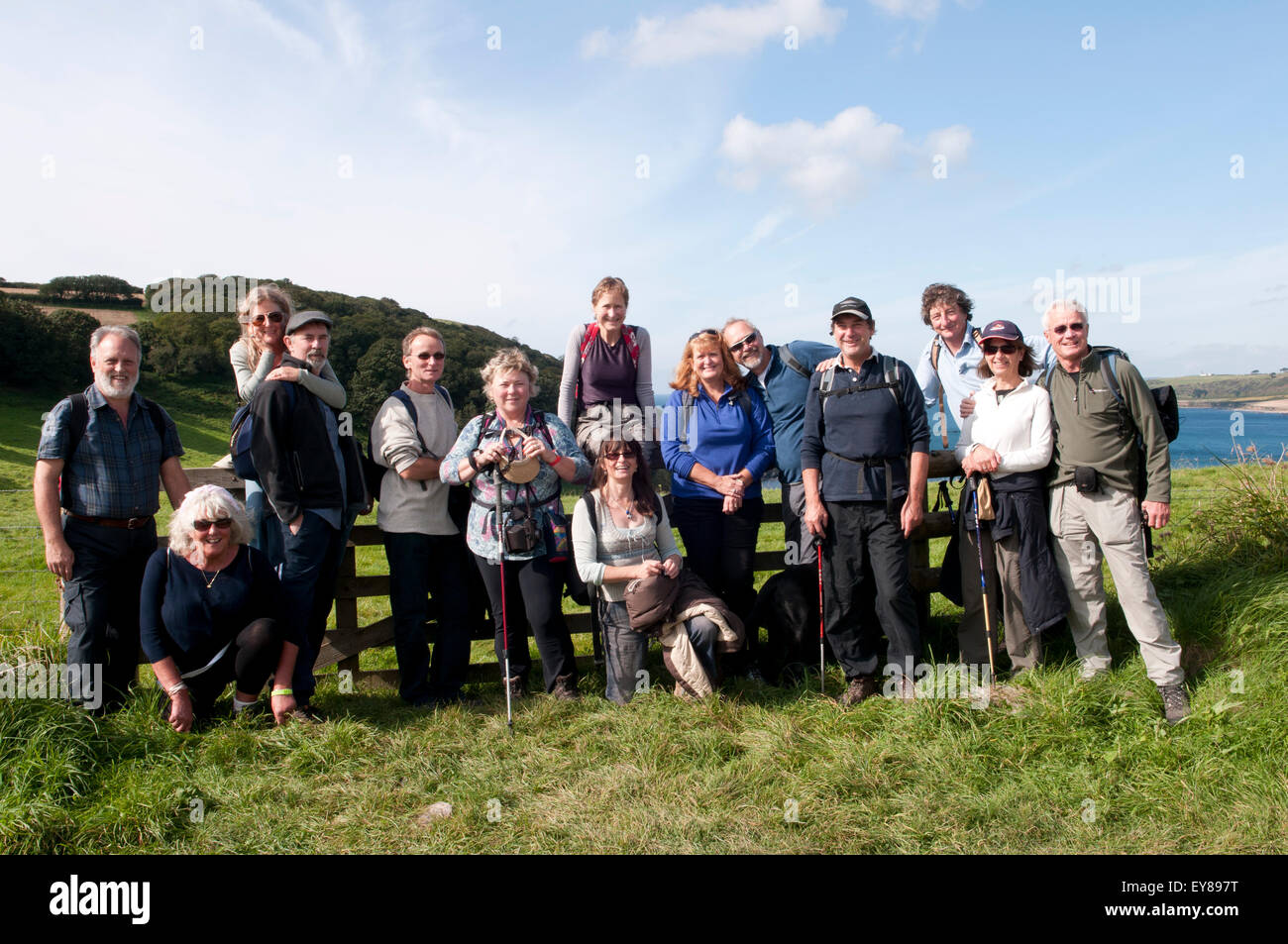 Ramblers relaxing hi-res stock photography and images - Alamy