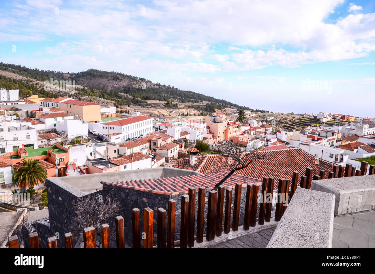 Village of Vilaflor Stock Photo - Alamy