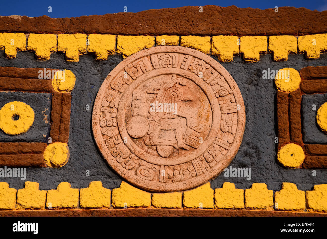 Typical Mayan Calendar Stock Photo - Alamy