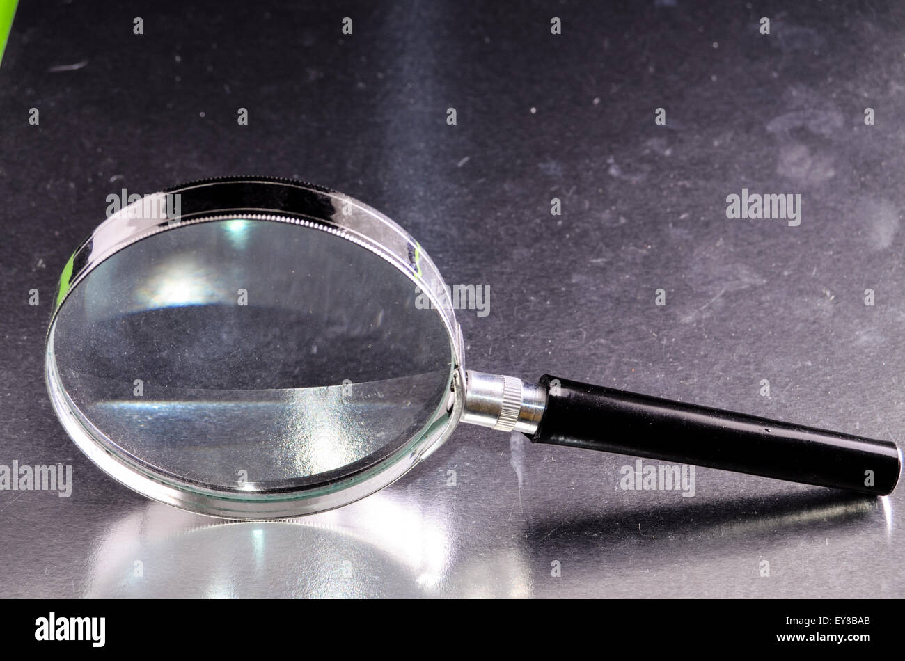 Vintage Magnify Glass Loupe Stock Photo - Alamy