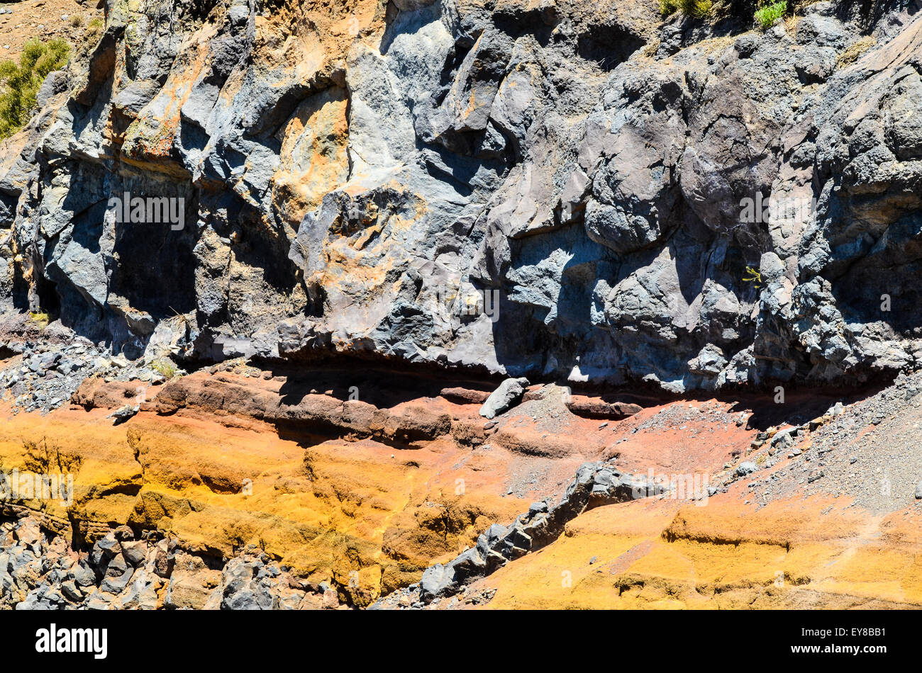 Dry Hardened Volcanic Lava Stock Photo - Alamy