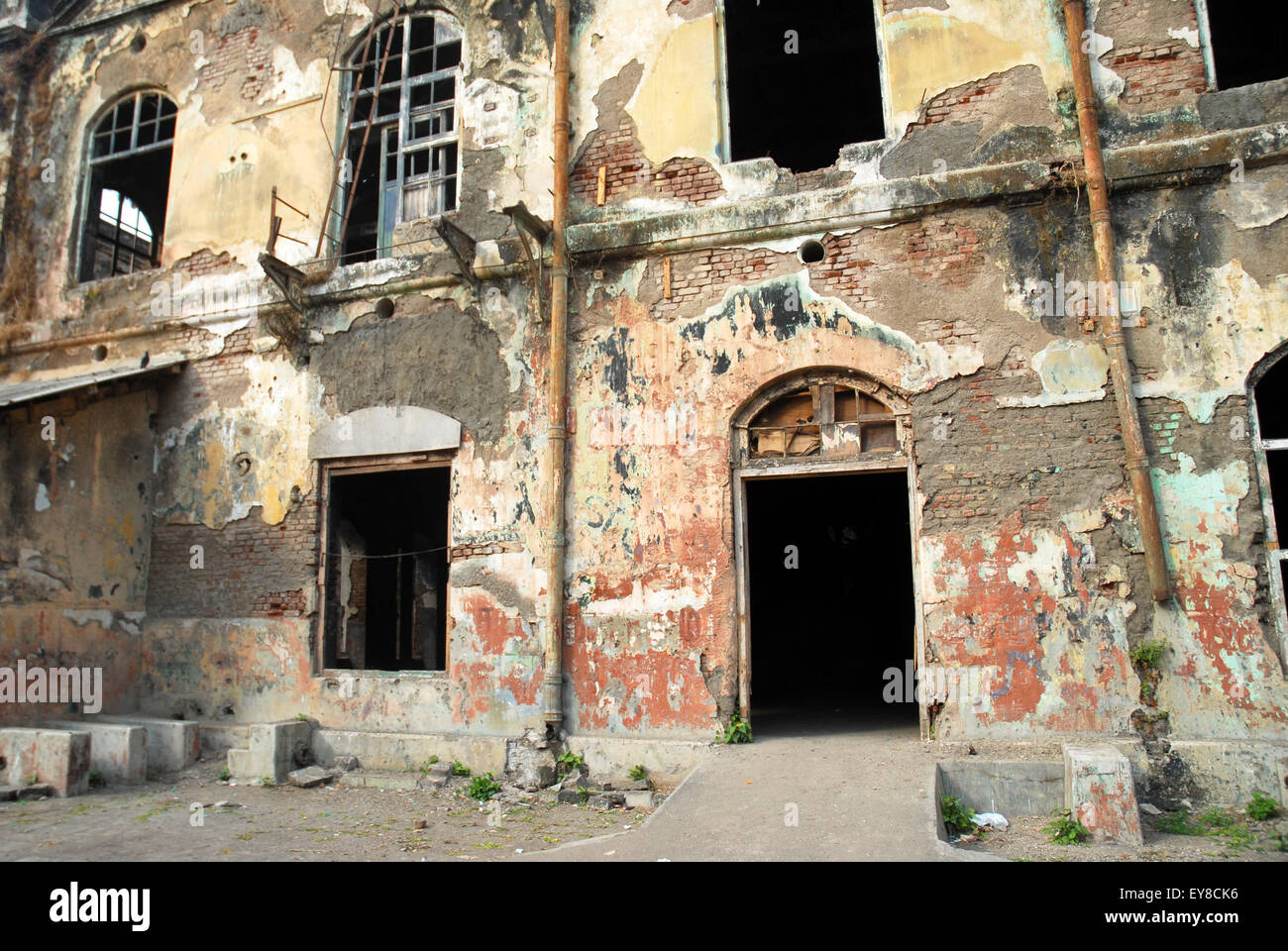 Mukesh mill used as a location for film makers and photographers, Colaba, Mumbai, Maharashtra ...