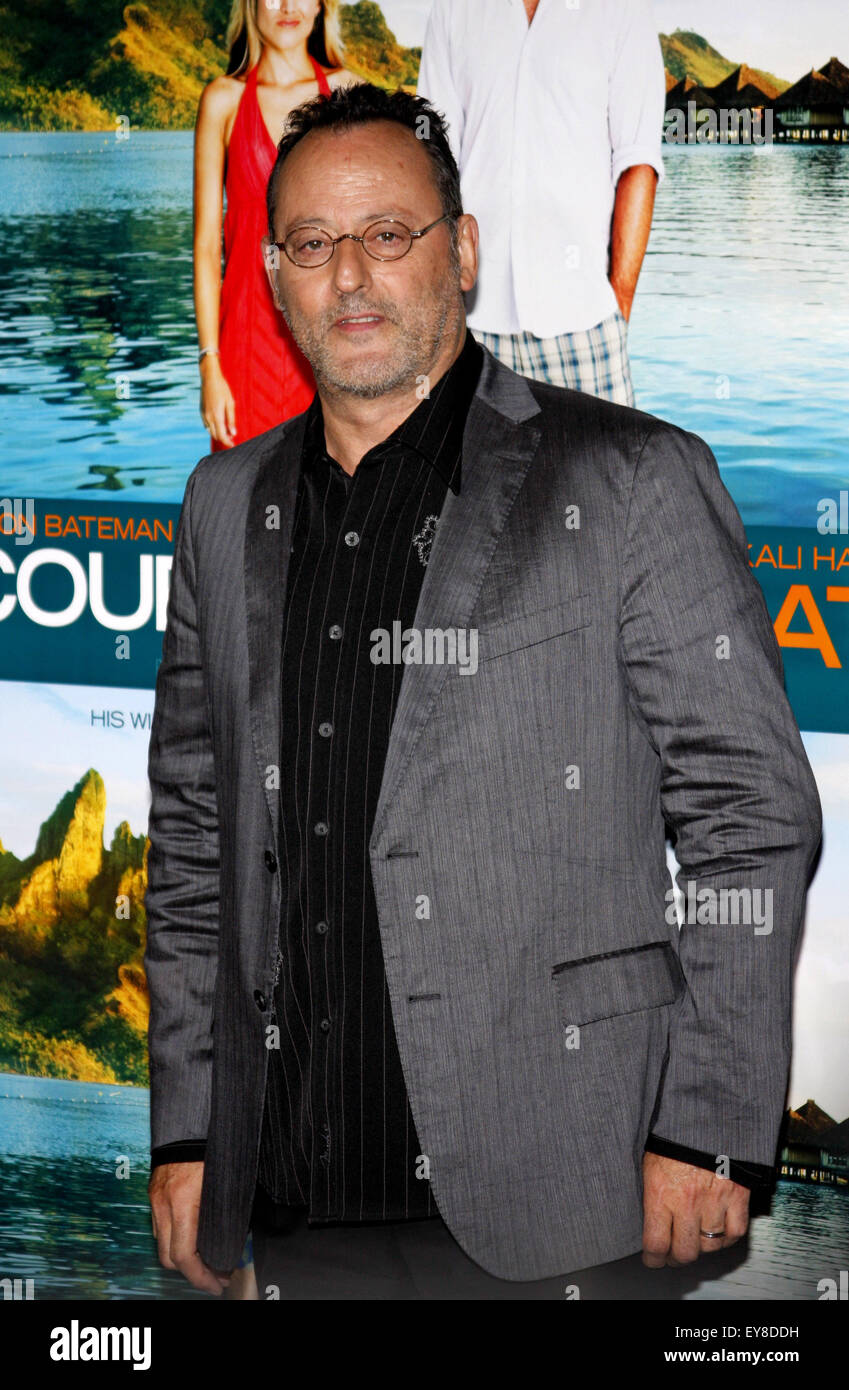 Jean Reno at the Los Angeles premiere of 'Couples Retreat' held at the ...