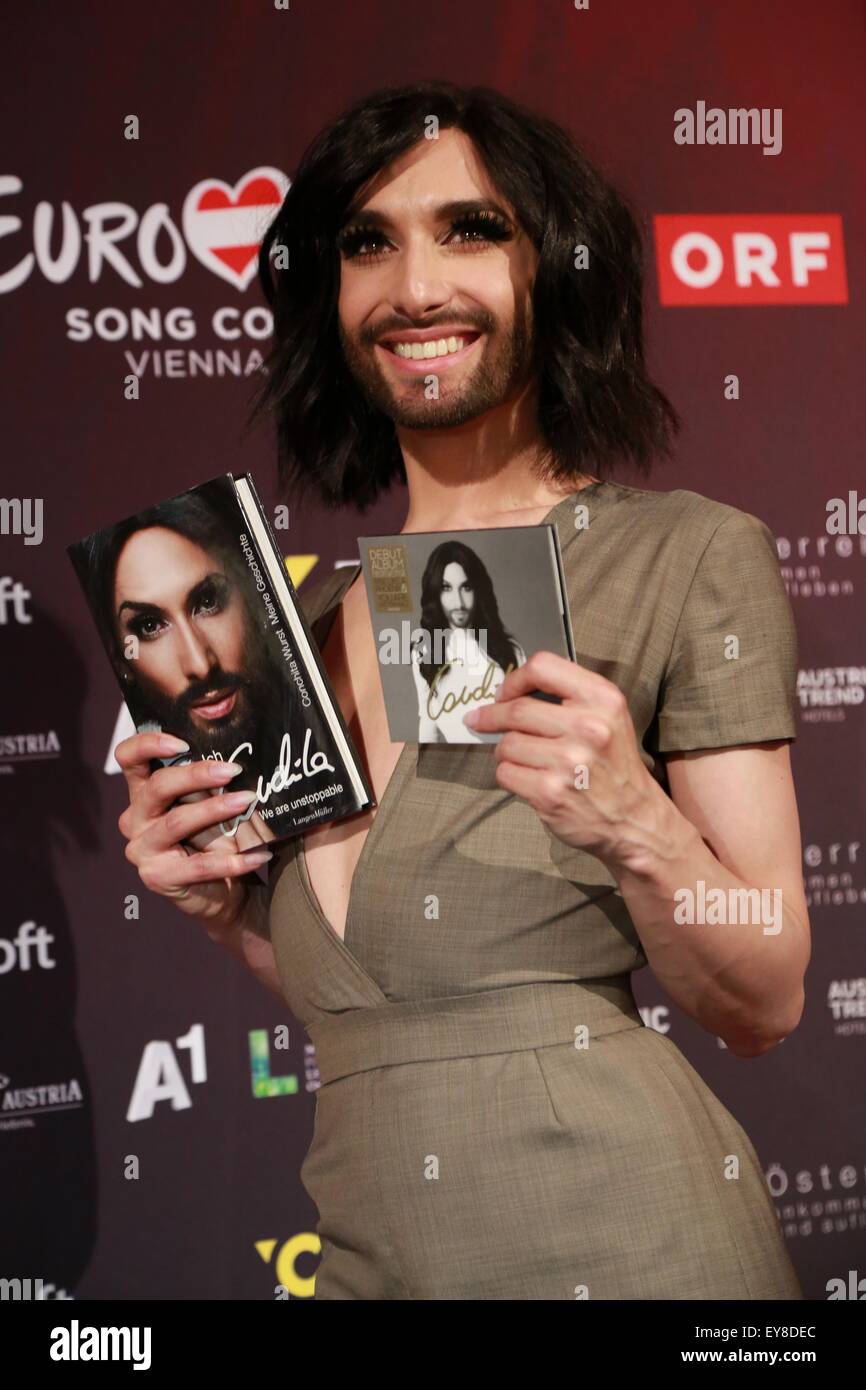Eurovision Song Contest 2015 - Press Conference with Conchita Wurst and ...