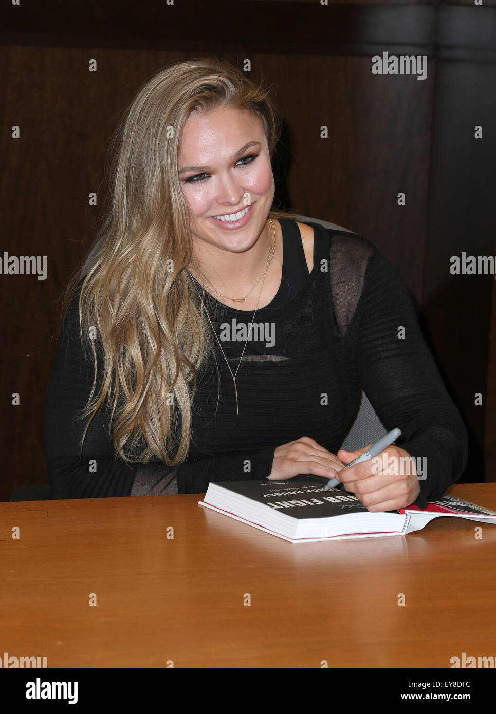 Ronda Rousey Signs Copies Of Her New Book "My Fight/Your Fight ...
