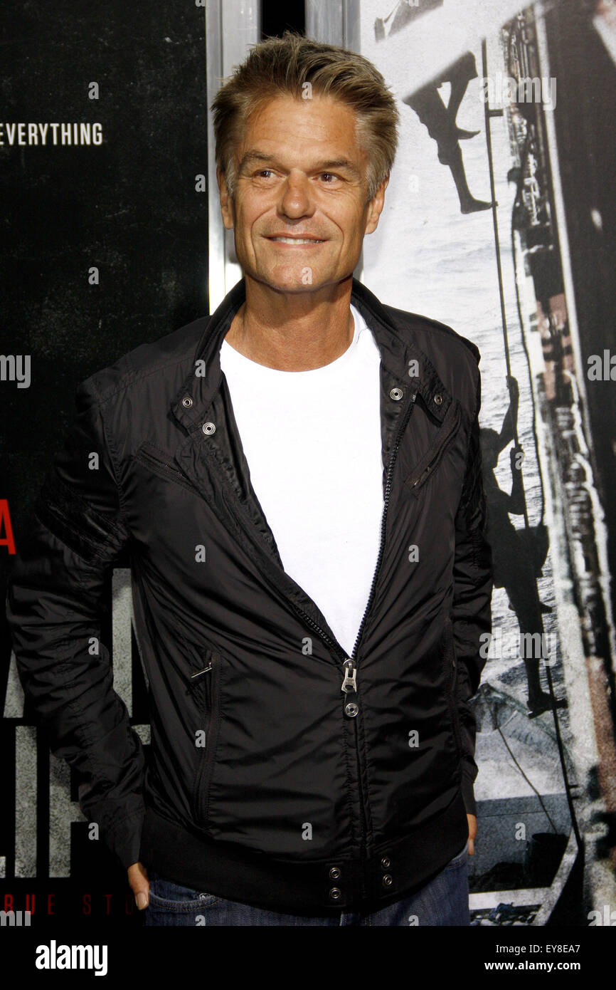 Harry Hamlin at the Los Angeles premiere of "Captain Phillips" held at ...