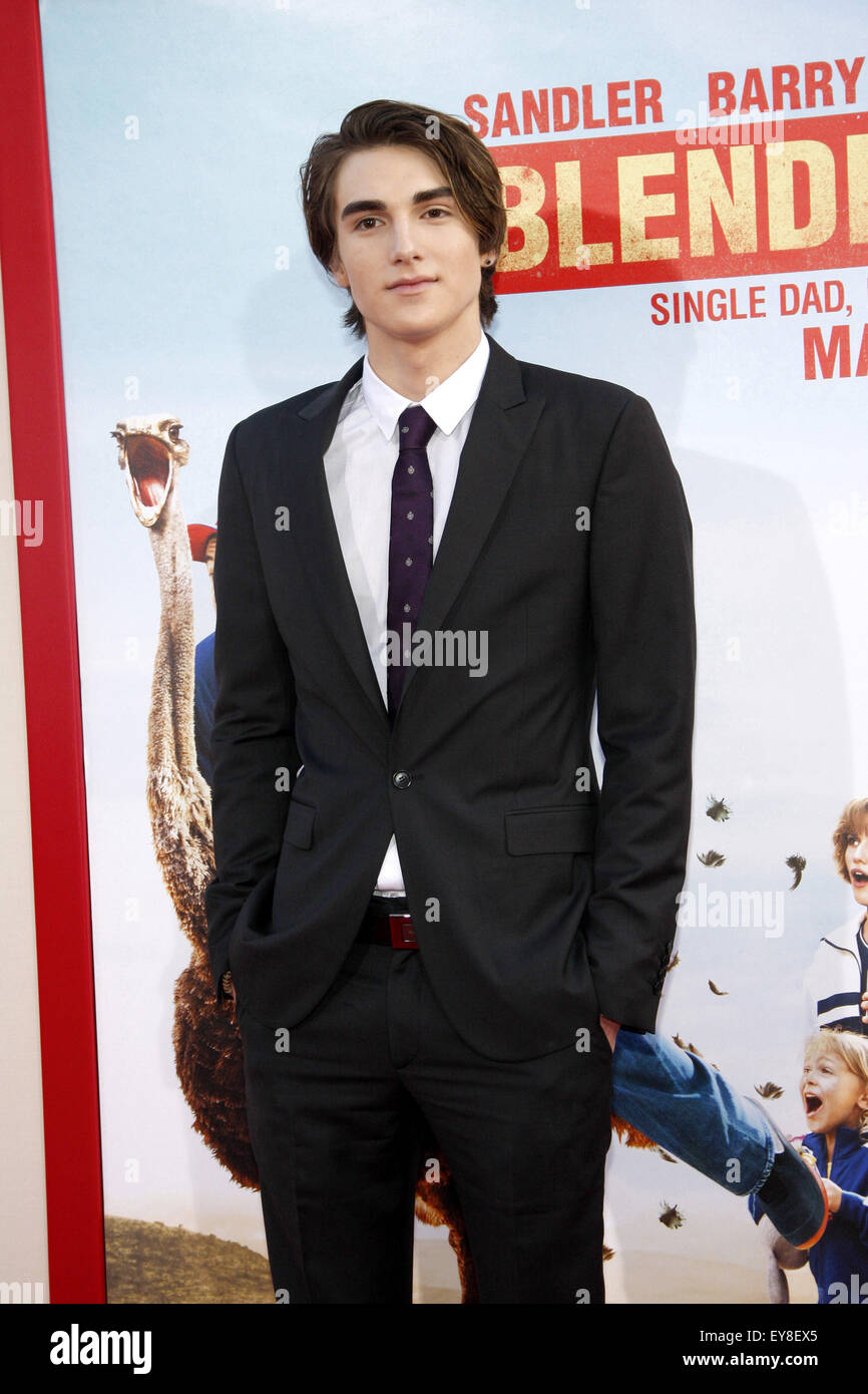 Zak Henri at the Los Angeles premiere of "Blended" held at the TCL ...