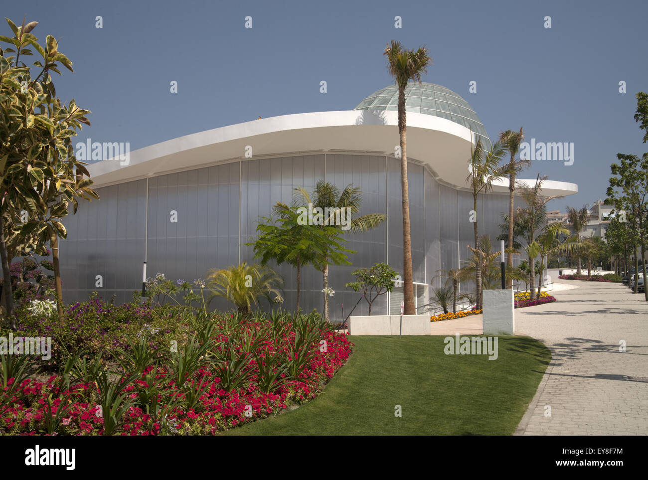 Orchidarium, contemporary, architecture Stock Photo - Alamy