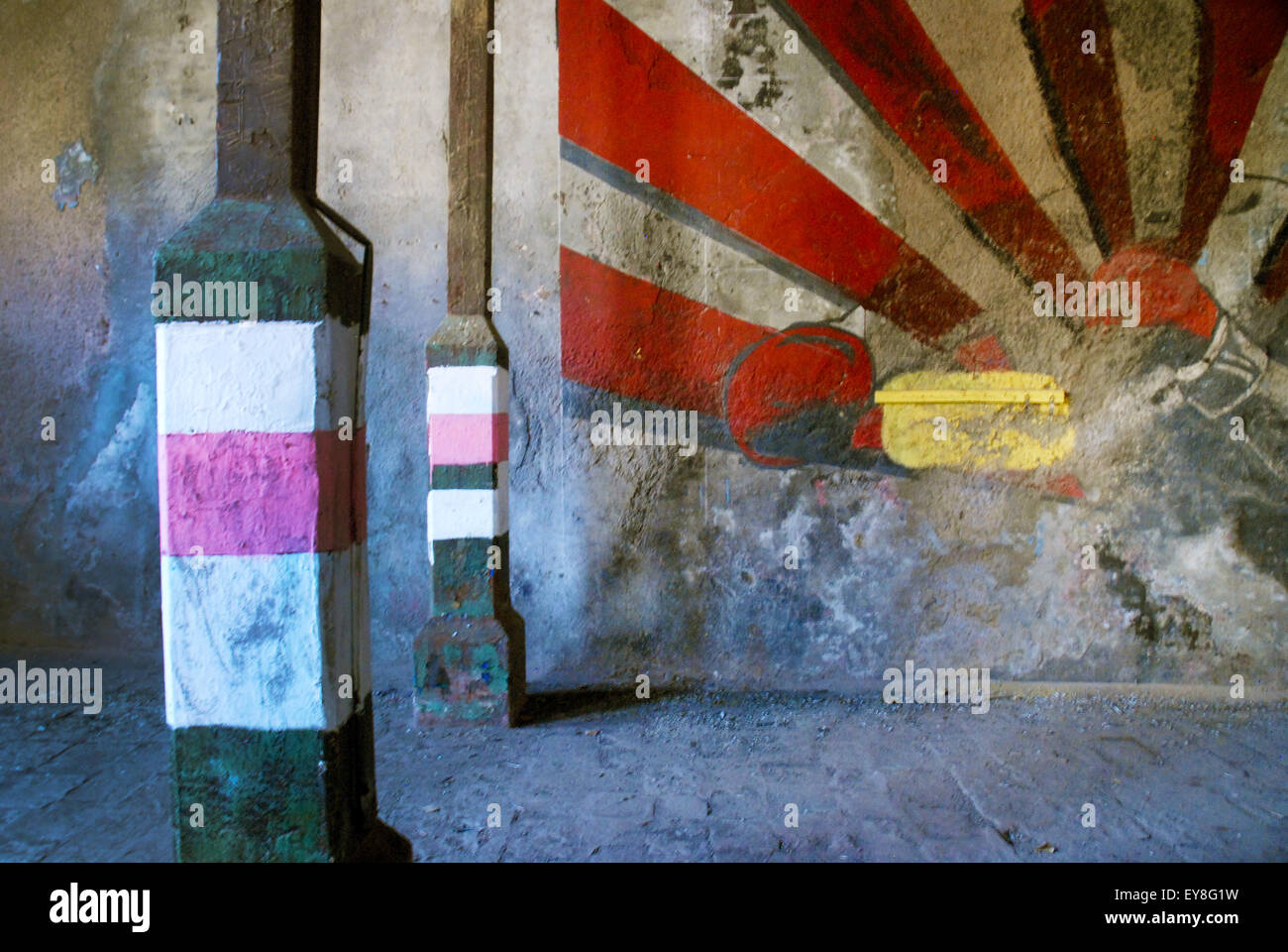 Rising Sun Japanese Flag, Mumbai, Maharashtra, India Stock Photo - Alamy