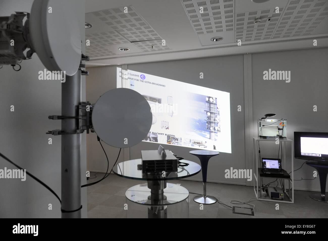 The new headquarters of Alcatel-Lucent in Italy at the Energy Park of ...