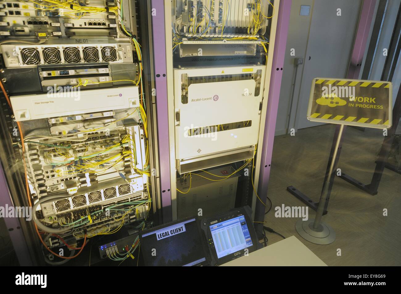 The new headquarters of Alcatel-Lucent in Italy at the Energy Park of ...