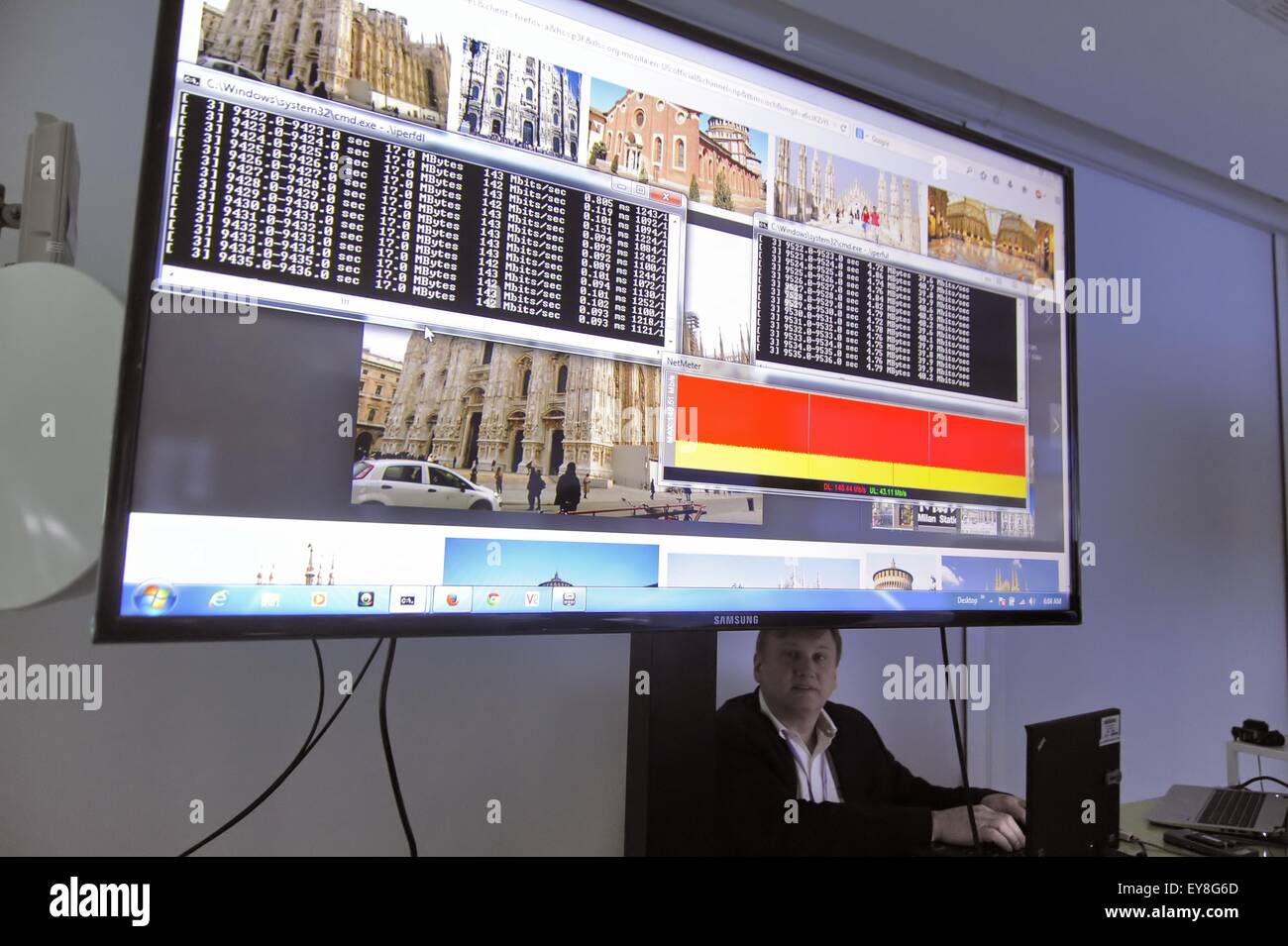 The new headquarters of Alcatel-Lucent in Italy at the Energy Park of ...