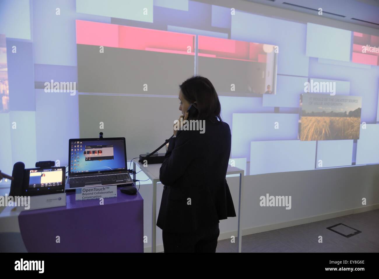The new headquarters of Alcatel-Lucent in Italy at the Energy Park of ...