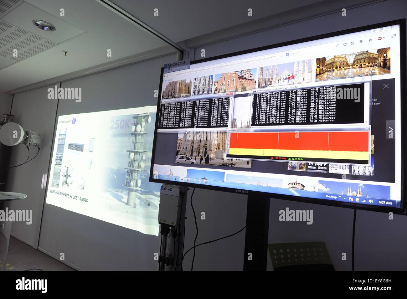 The new headquarters of Alcatel-Lucent in Italy at the Energy Park of ...