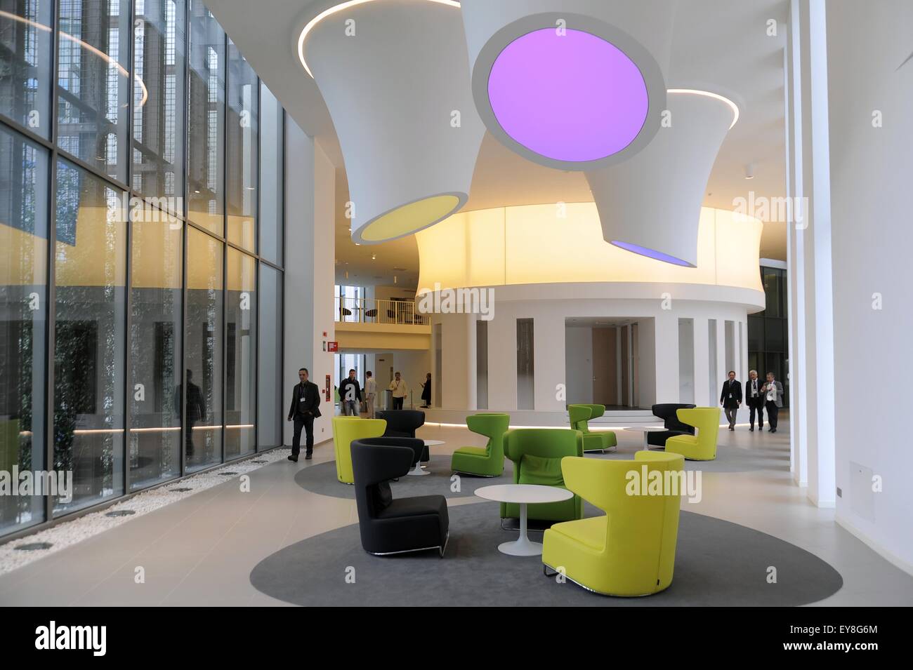 The new headquarters of Alcatel-Lucent in Italy at the Energy Park of ...