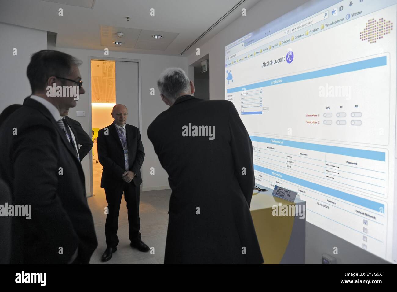 The new headquarters of Alcatel-Lucent in Italy at the Energy Park of ...