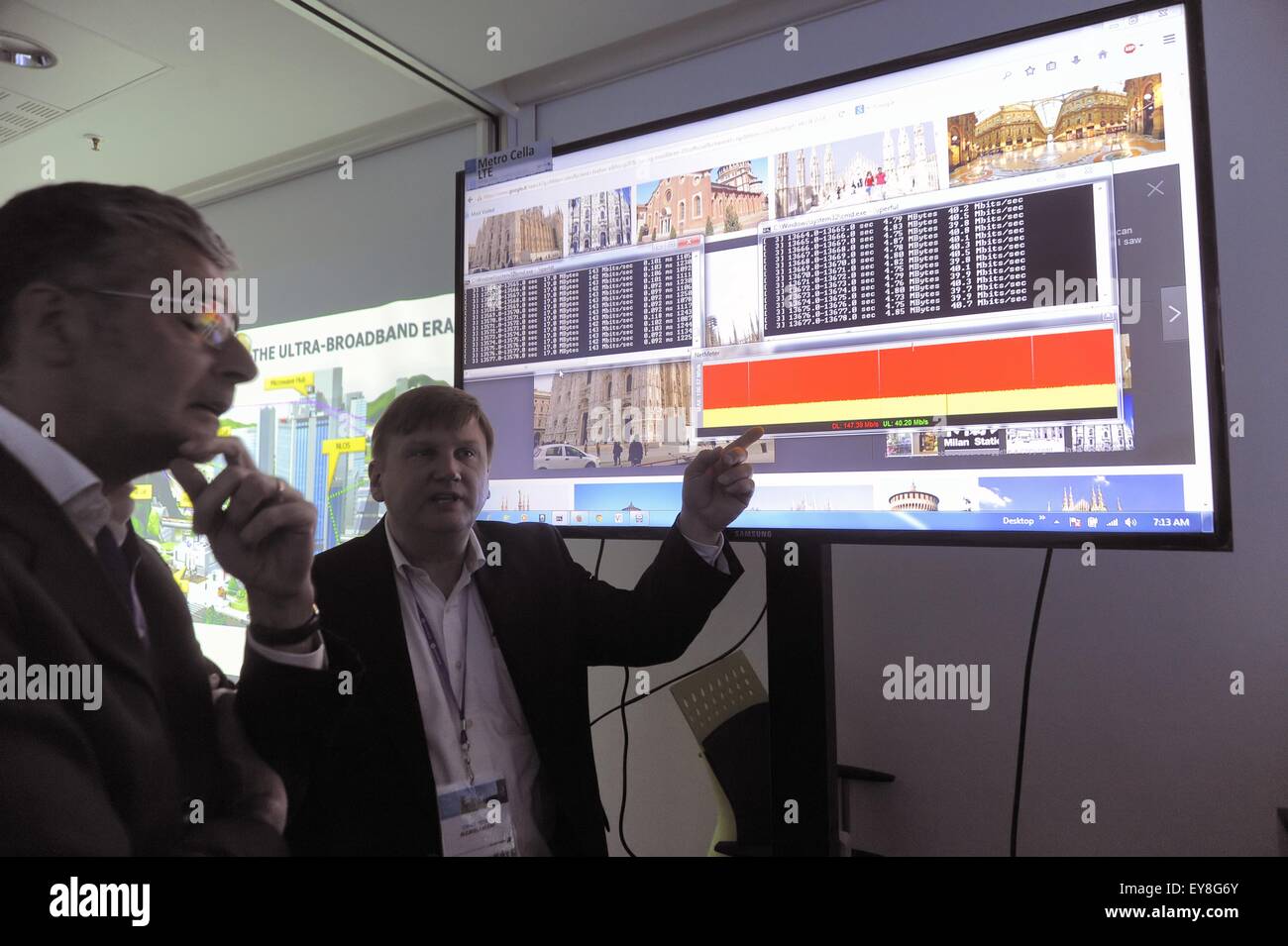 The new headquarters of Alcatel-Lucent in Italy at the Energy Park of ...