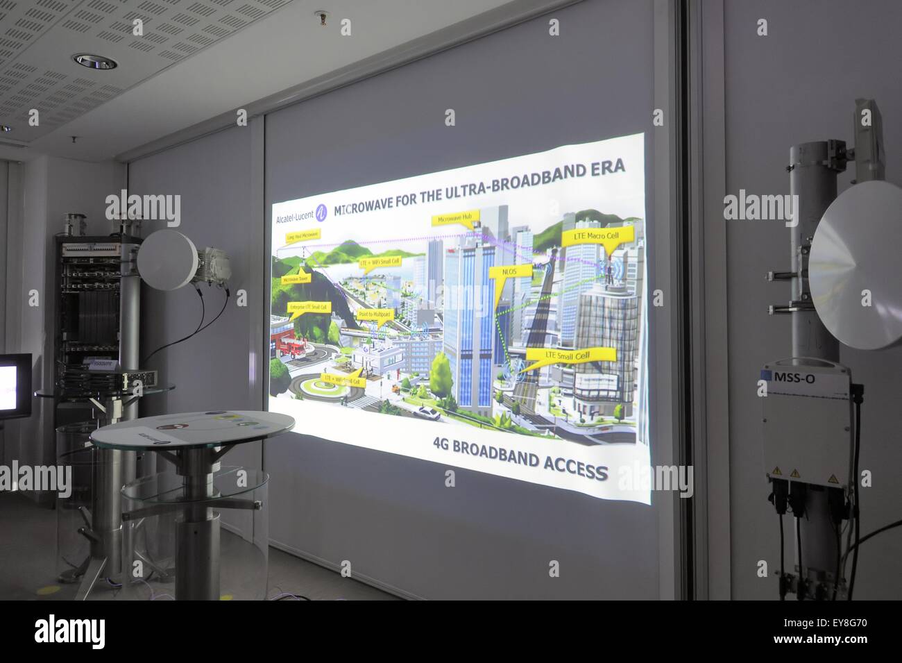 The new headquarters of Alcatel-Lucent in Italy at the Energy Park of ...