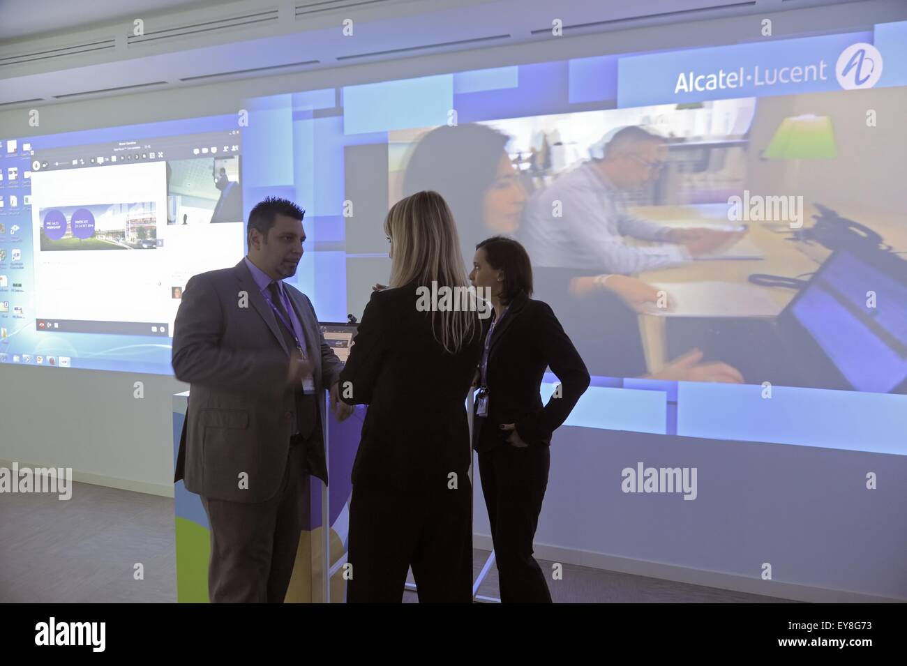 The new headquarters of Alcatel-Lucent in Italy at the Energy Park of ...