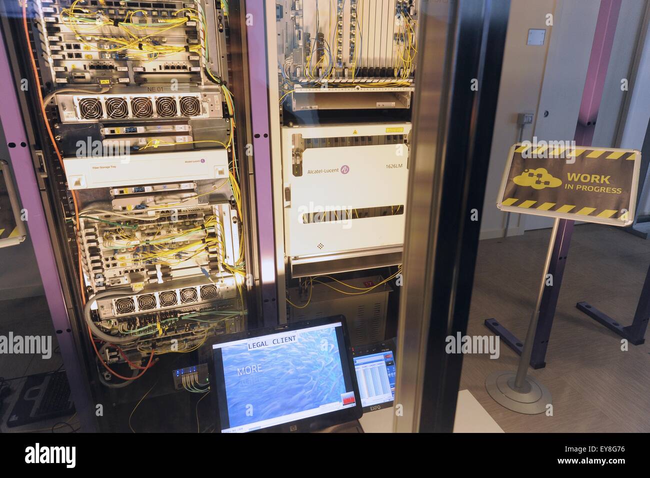 The new headquarters of Alcatel-Lucent in Italy at the Energy Park of ...