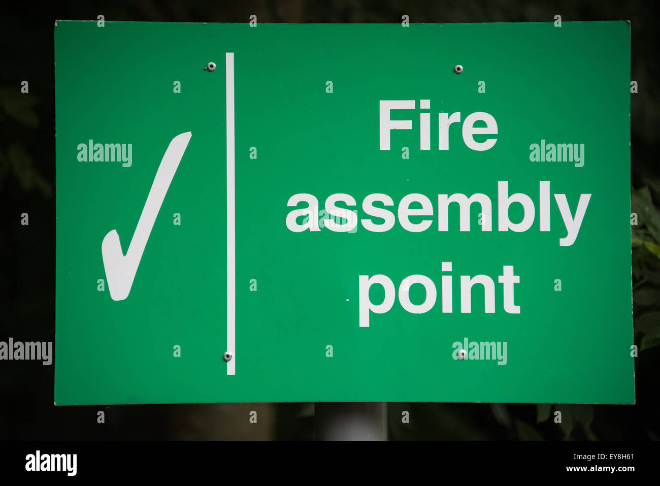 Fire assembly point hi-res stock photography and images - Alamy